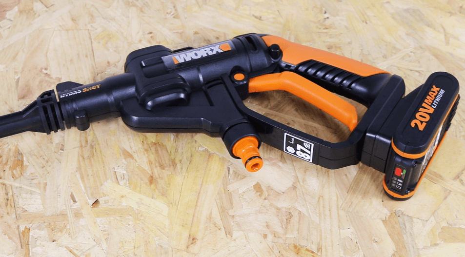 How To Use Worx.Hydroshot To Clean Split Air Conditioning Condenser ...